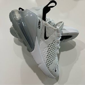 Nike | Shoes | Mens Nike Air Max 27 White Black Gym Ah805000 Brand New ...